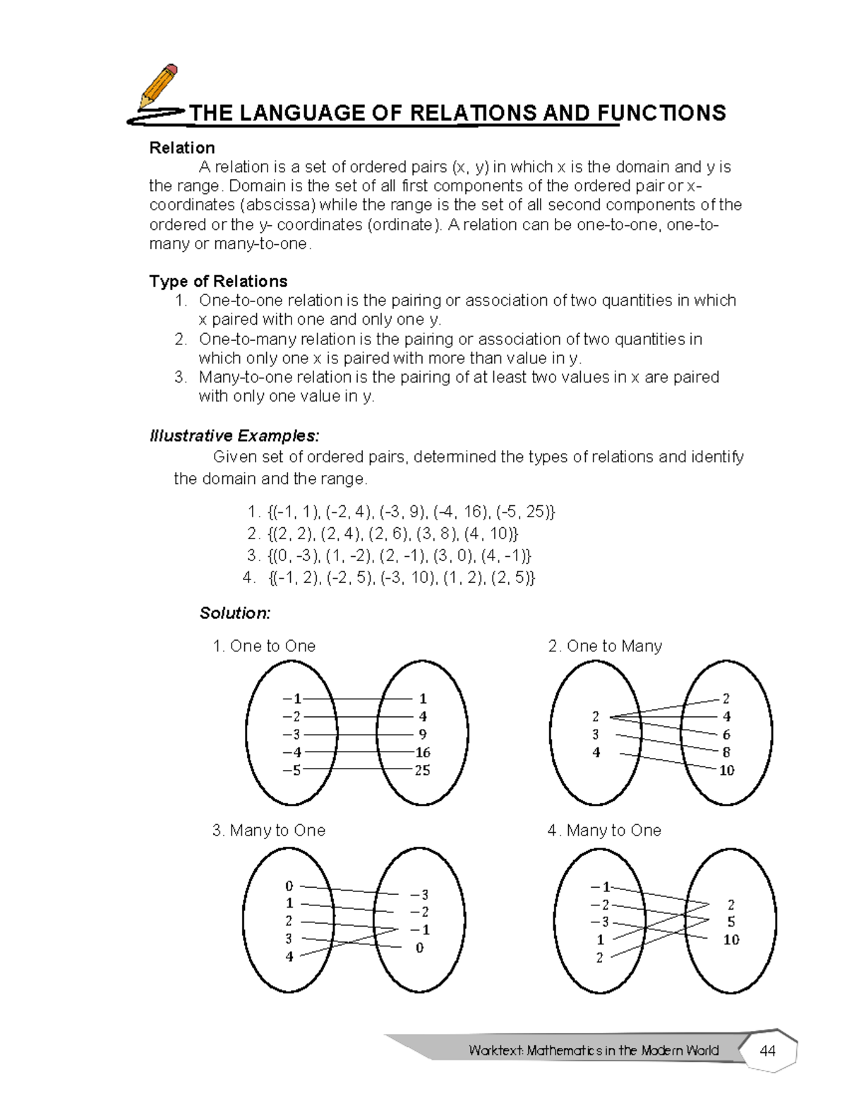 Math 7 - notes - Worktext: Mathematics in the Modern World 44 THE ...