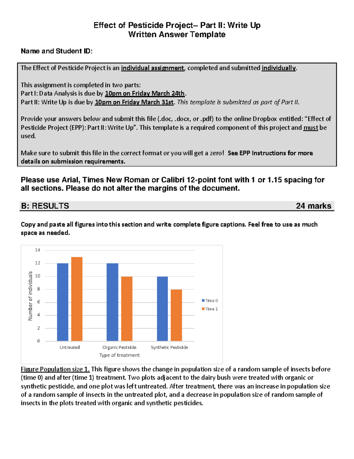EPP pt 2 - epp - Written Answer Template Name and Student ID: The ...