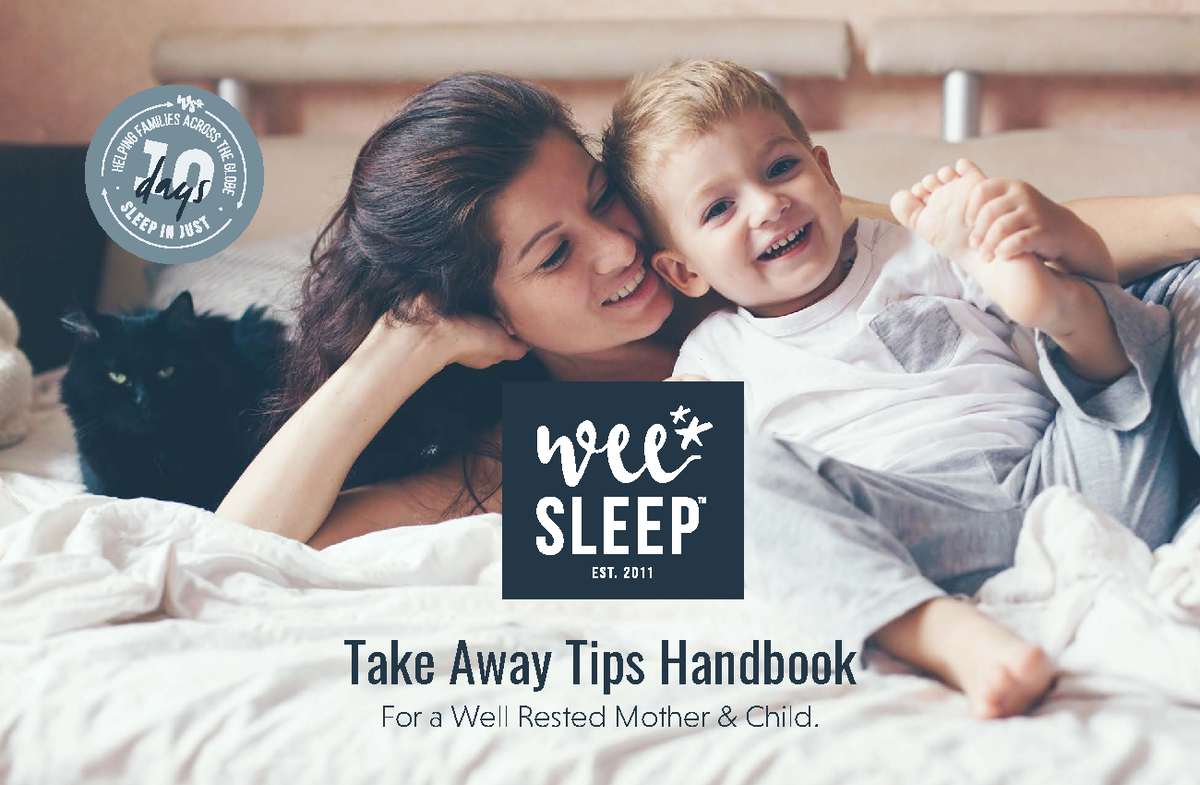 Take Away Tips Handbook For a Well Rested Mother Child - Studocu