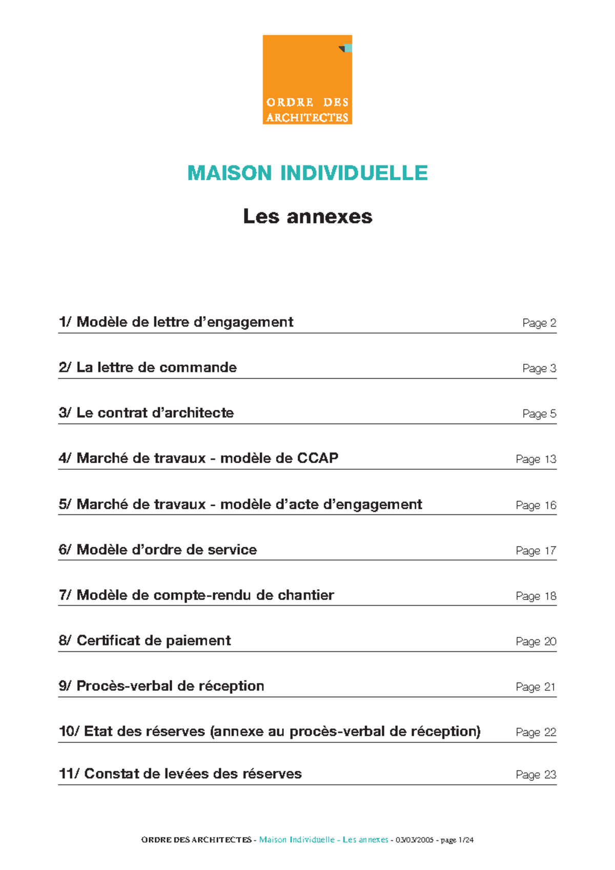 MIA - hhhh - MAISON INDIVIDUELLE 1/ Modèle de lettre d’engagement Page ...