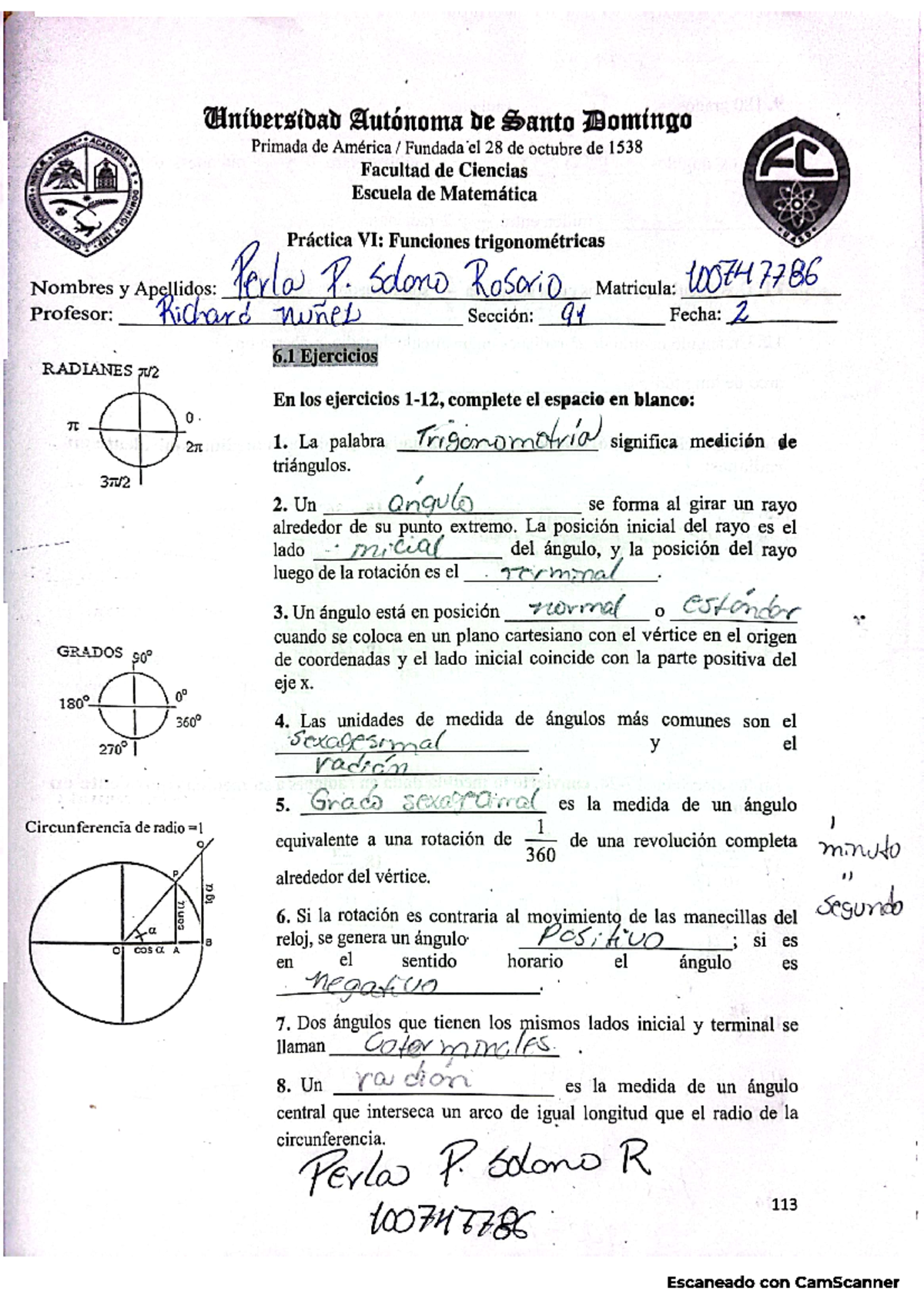Práctica 6 - Práctica de matemáticas - Universidad Autónoma De Santo ...