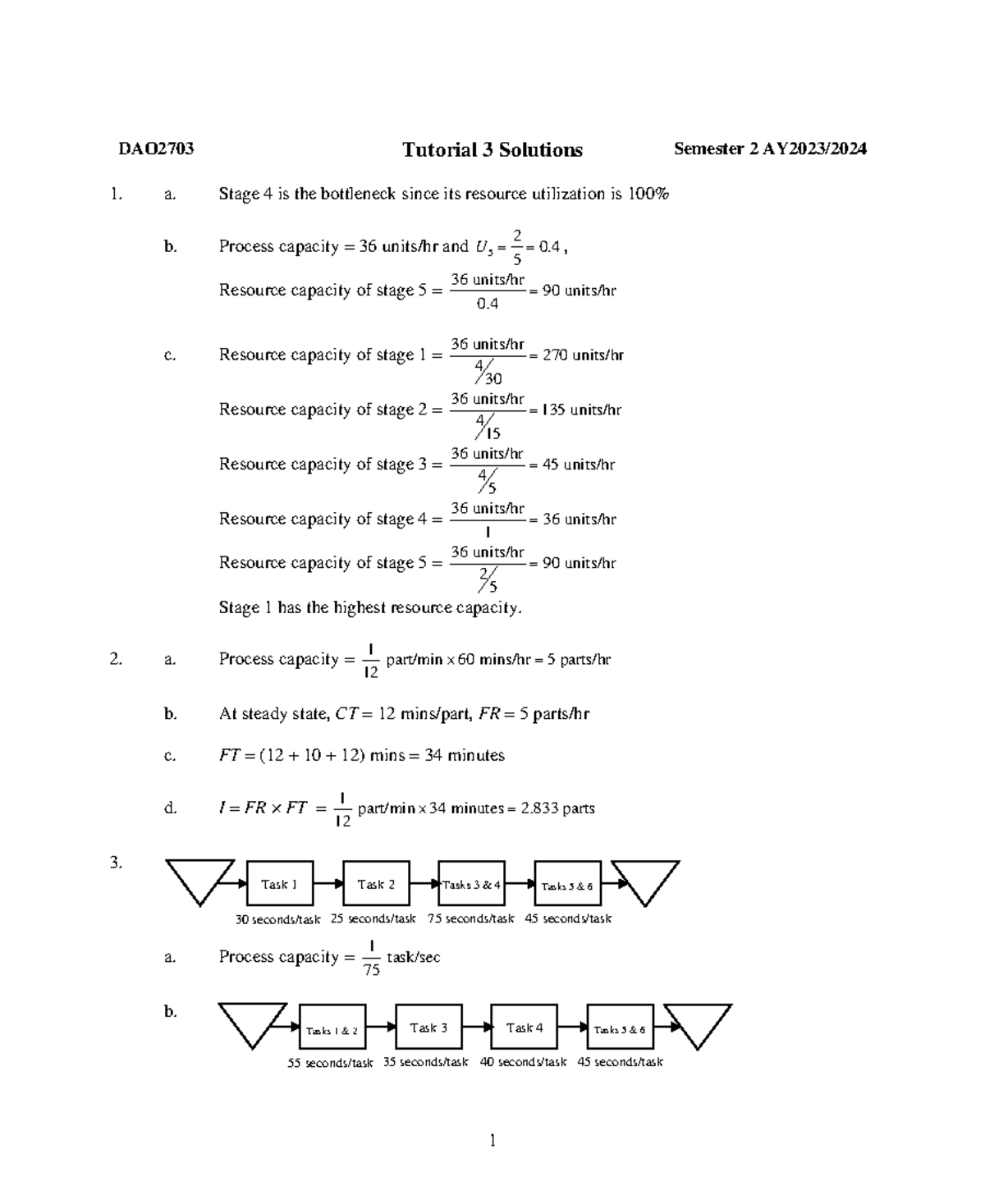 Tutorial 3 Solutions - DAO2703 Tutorial 3 Solutions Semester 2 AY 2023 ...