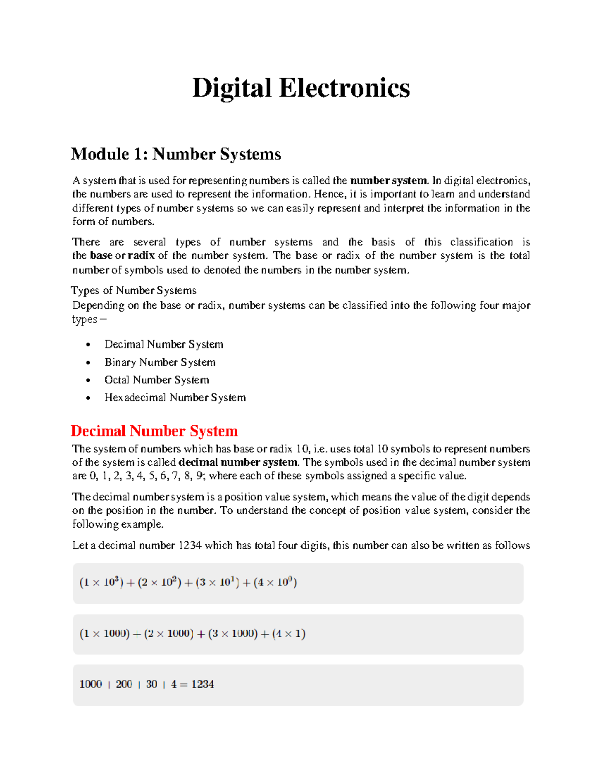 Digital Electronics Module 1 In Digital Electronics The Numbers Are digital-electronics-module-1-in-digital-electronics-the-numbers-are