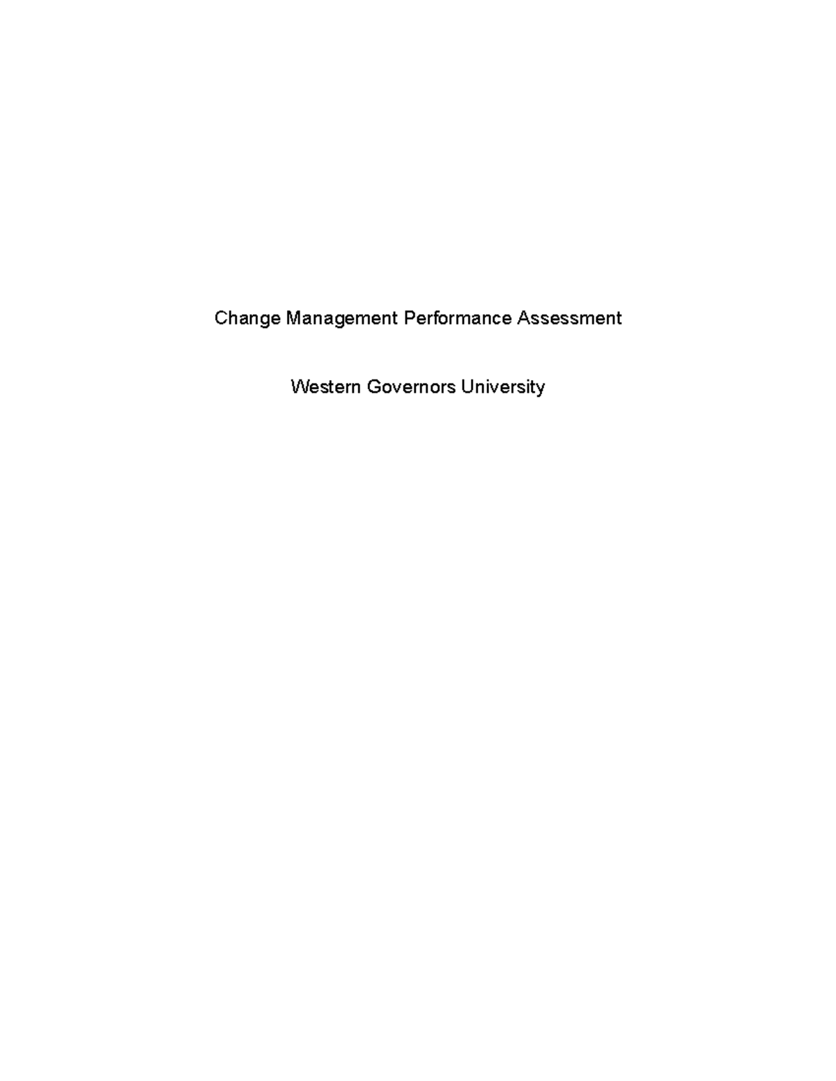 C721-Task Template Sept 2023 - Change Management Performance Assessment ...
