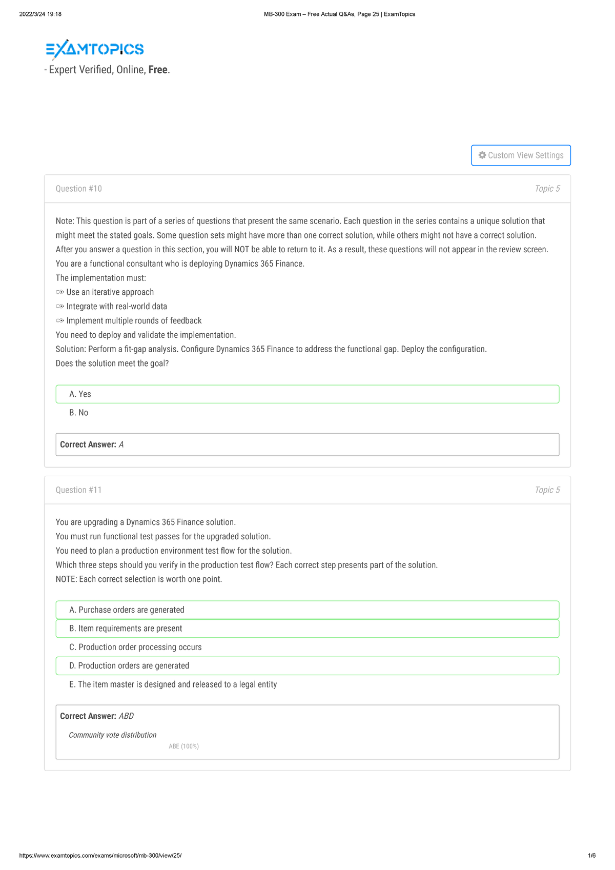 25Database Systems - Expert Veried, Online, Free. Custom View Settings ...