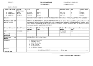 Charge Sheet Sample ME - criminal Litigation - Studocu