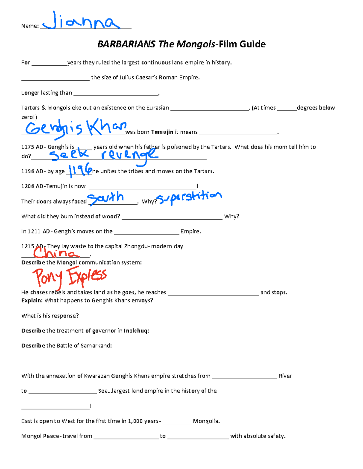 Barbarians+The+Mongosl+-+Film+Guide - Name ...