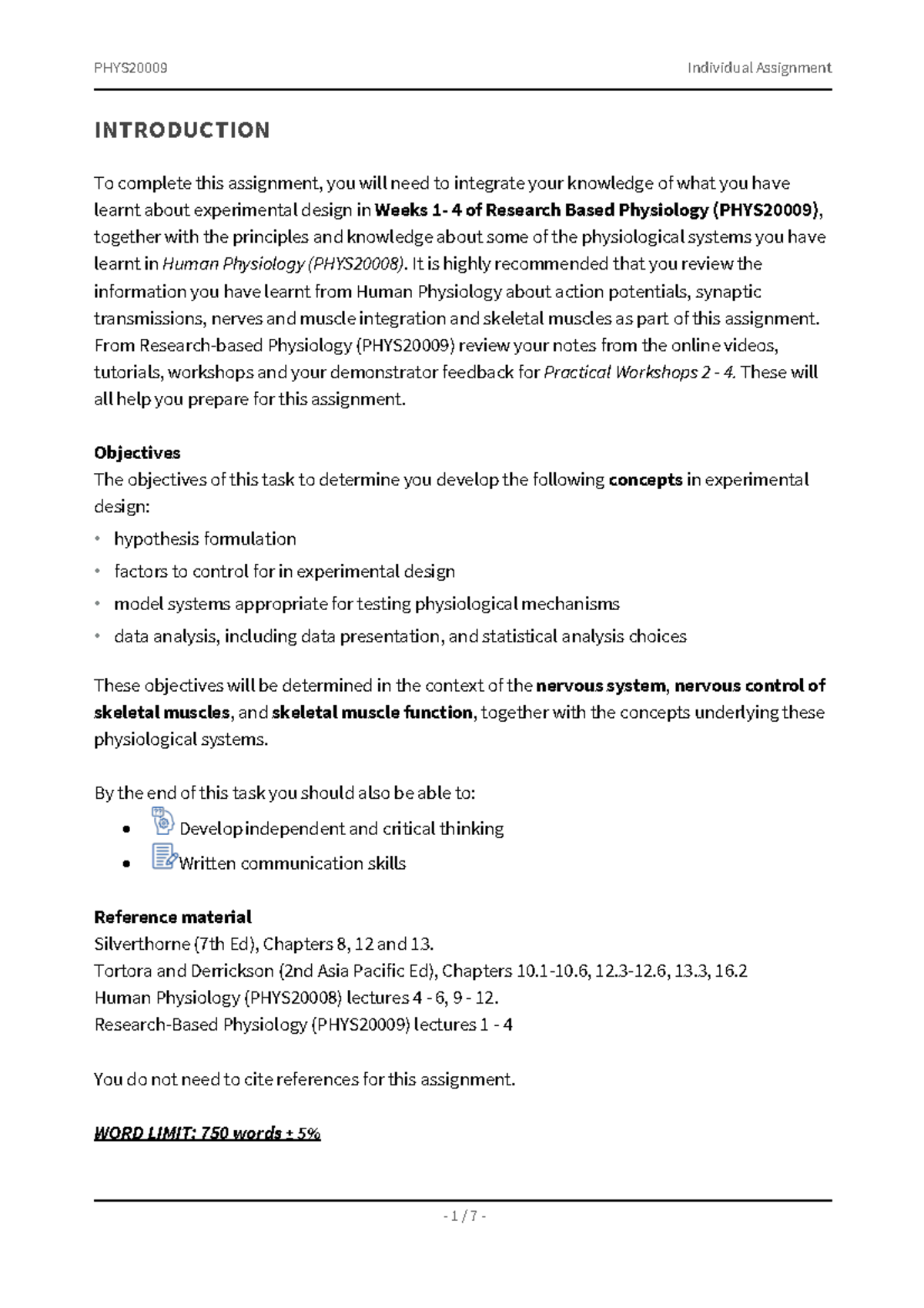 Task Document - N/A - INTRODUCTION To complete this assignment, you ...