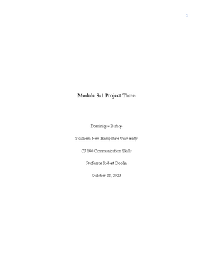 CJ 306 Project Two Memo Assignment - CITY OF GREENVILLE POLICE ...