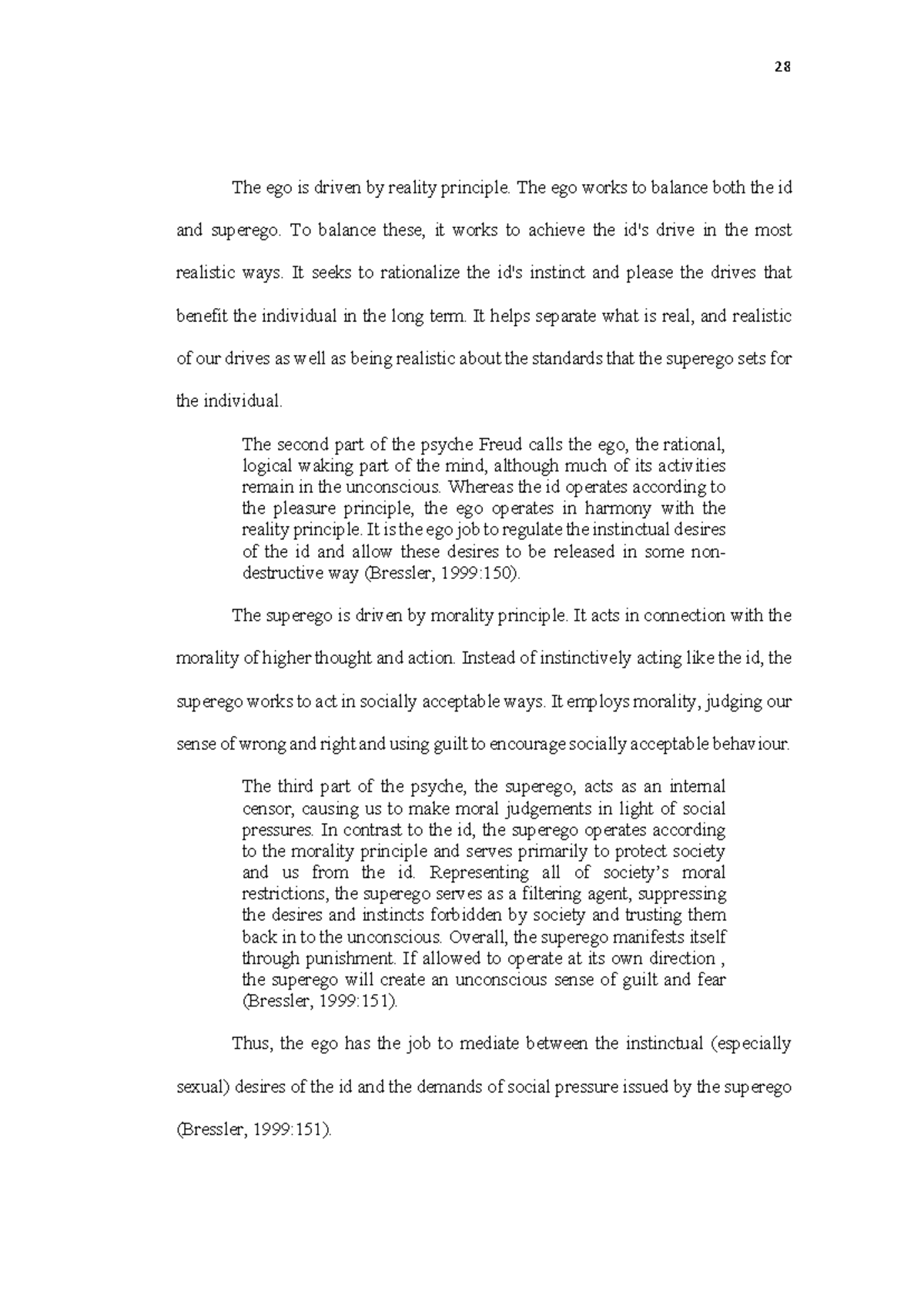 Notes Physics-14 - 28 The ego is driven by reality principle. The ego ...