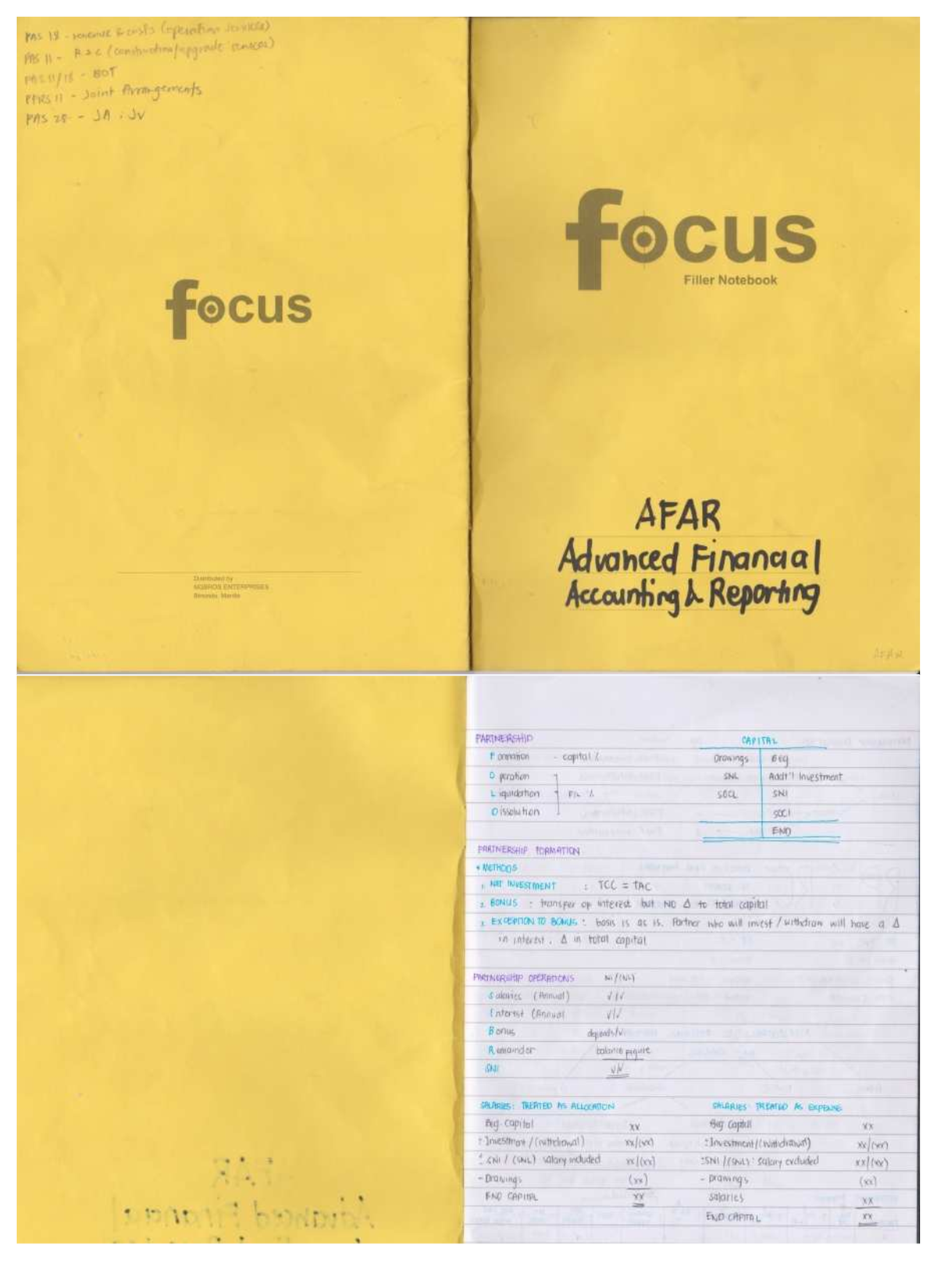 Advance Financial Accounting Report - BS Accountancy - Benilde - Studocu