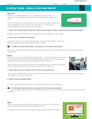 U1L08 - Exemplar - Apps and Problem Solving - Unit 1 Lesson 8 - Studocu