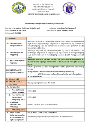 Module 8 sva - SUBJECT VERB AGREEMENT - Quarter 1 Module 8 in English 7 ...