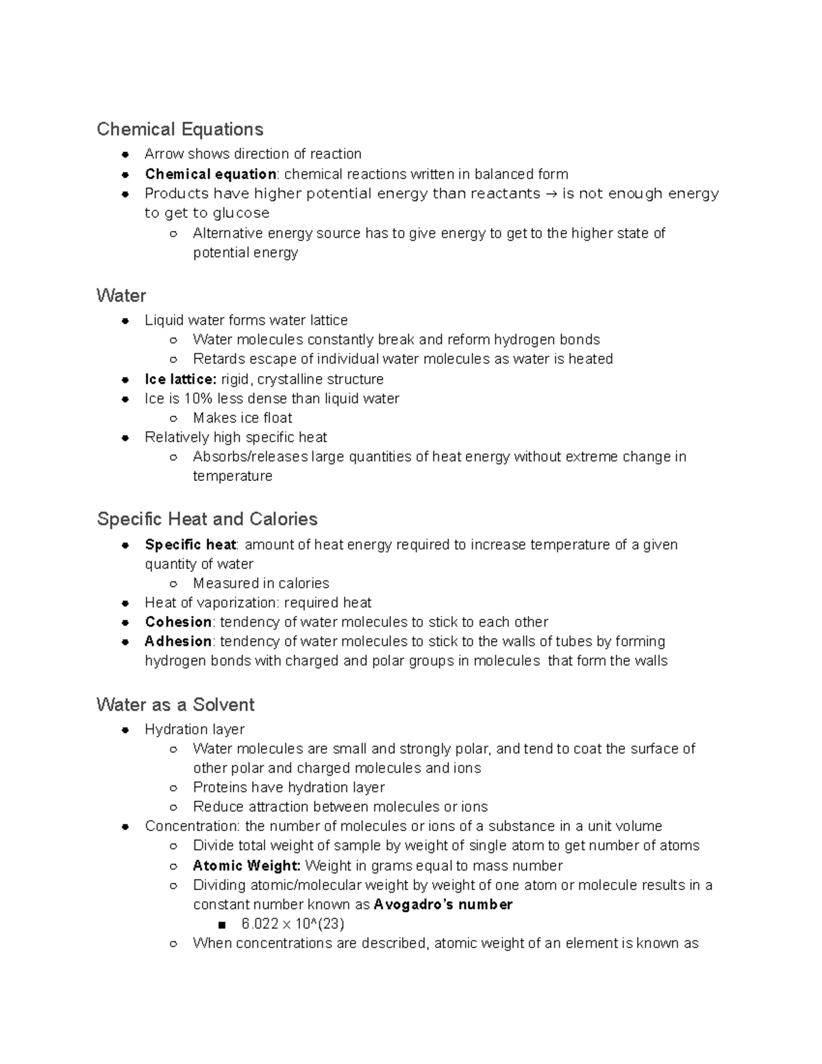 Bio 10 8 - Bio 1107 Lecture notes, second semster 2021/2022 school year ...