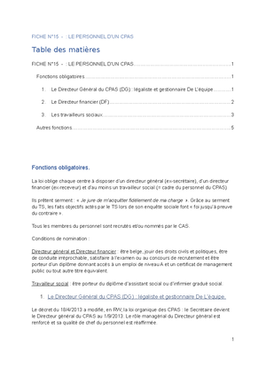 Question d'examen de CPAS - Questions d’examen (exemple). Questions ...