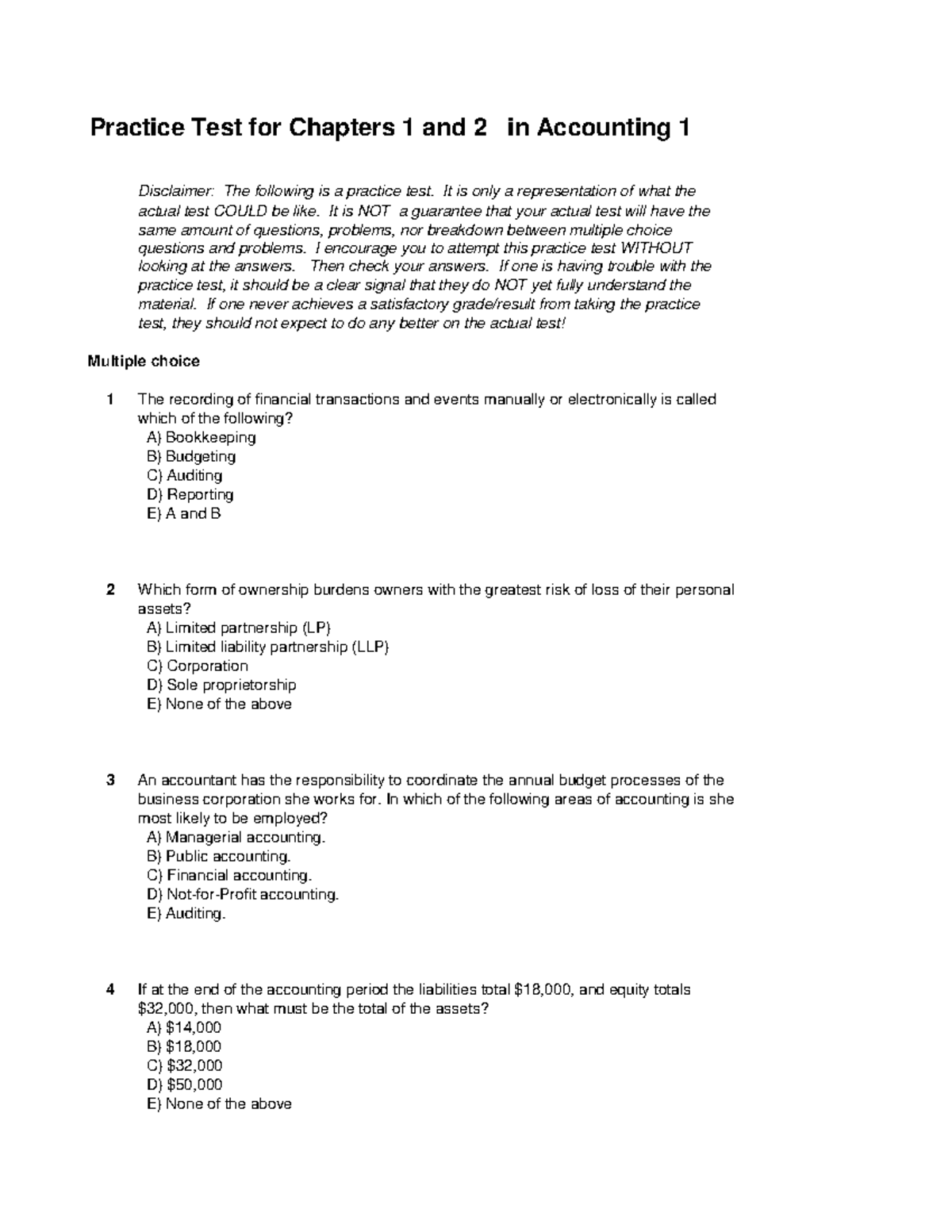 Practice-TEST-CHAP-12 - Practice Test for Chapters 1 and 2 in ...