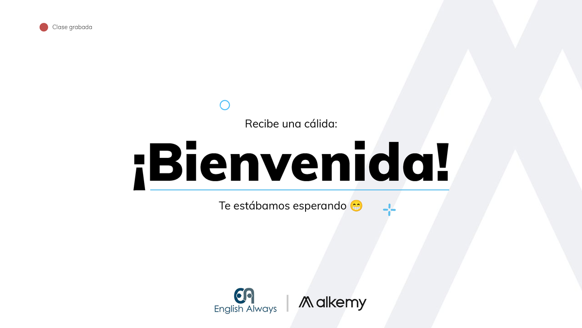 fundamentos de programacion en java - Recibe una cálida: ¡Bienvenida! Te estábamos esperando 😁 ...