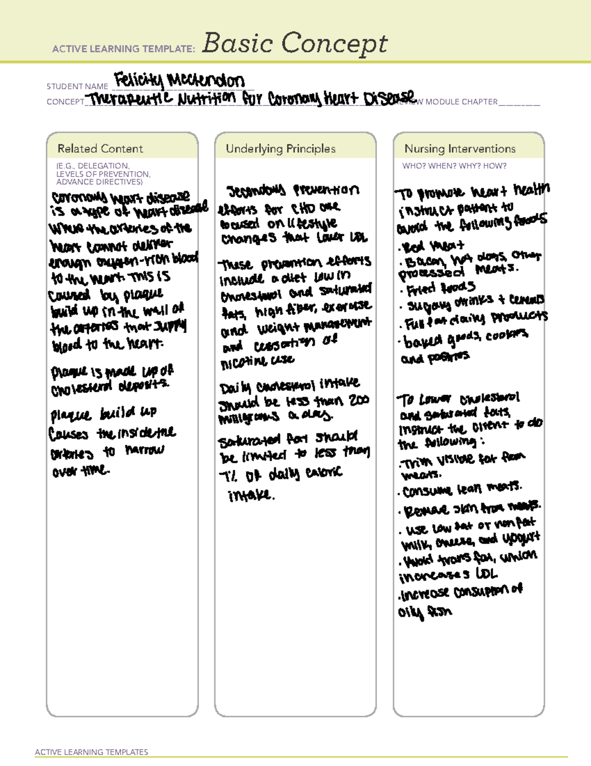 11 - ATI - ACTIVE LEARNING TEMPLATES Basic Concept STUDENT NAME - Studocu