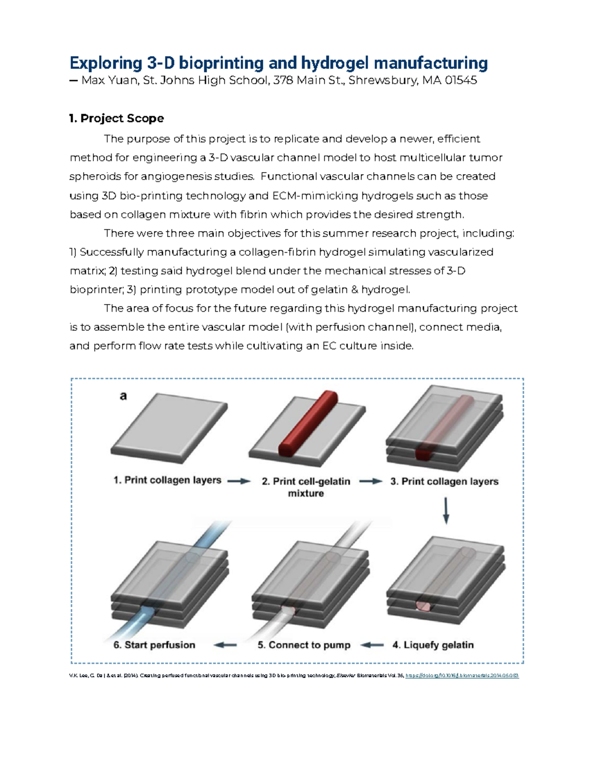 3-D Bioprinting and Hydrogel Manufacturing Protocol Paper - Exploring 3 ...