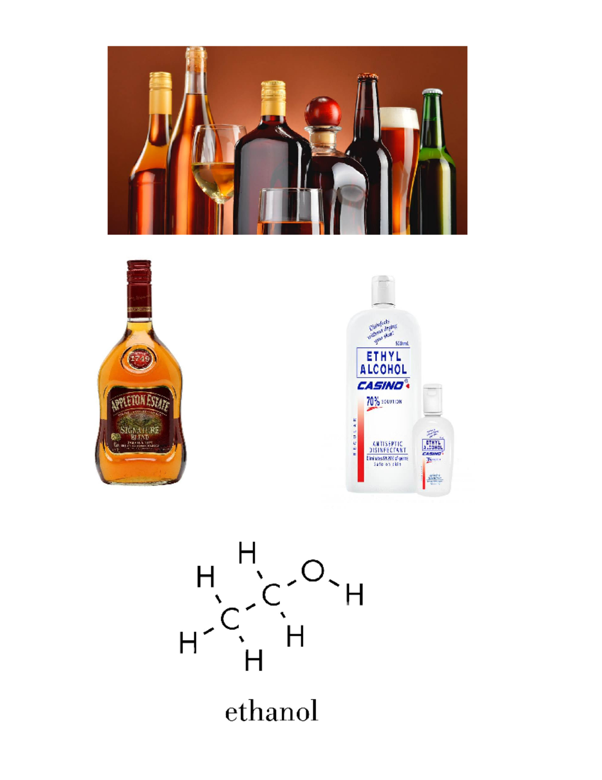 Ethanol is used in the manufacture of drugs - Ethanol is used in ...