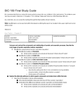 BIO 189 - Arizona College - Fundamentals of Biology - Studocu