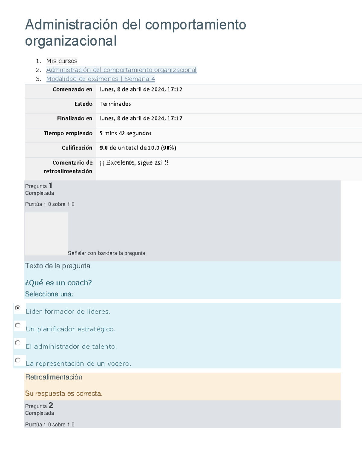 Administración del comportamiento organizacional - Semana 3 y 4 - Administración del ...