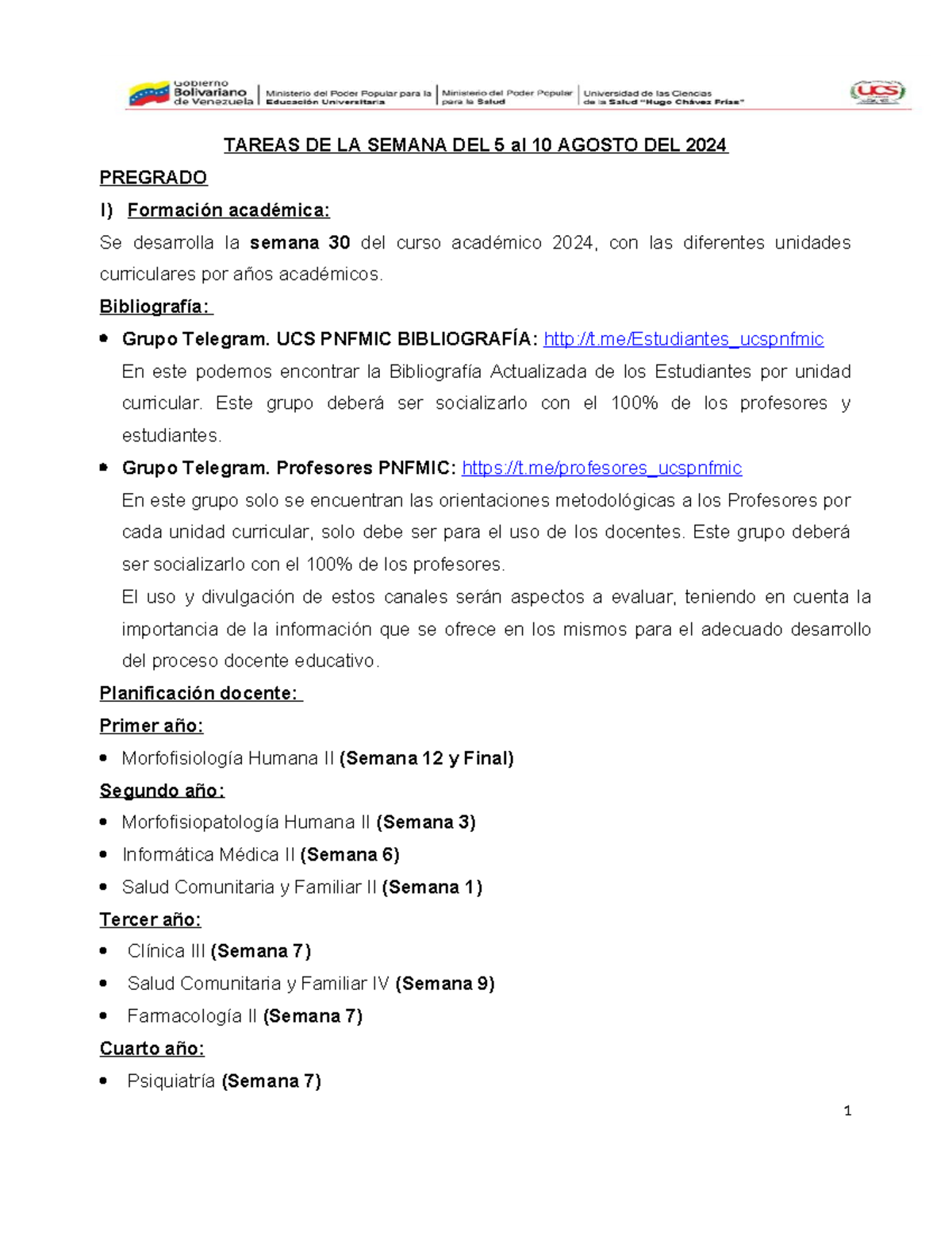 Tareas sem del 5 al 10 agost . - TAREAS DE LA SEMANA DEL 5 al 10 AGOSTO ...