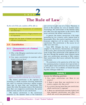 History Module (Revised) - MODULE HISTORY OF ETHIOPIA AND THE HORN ...
