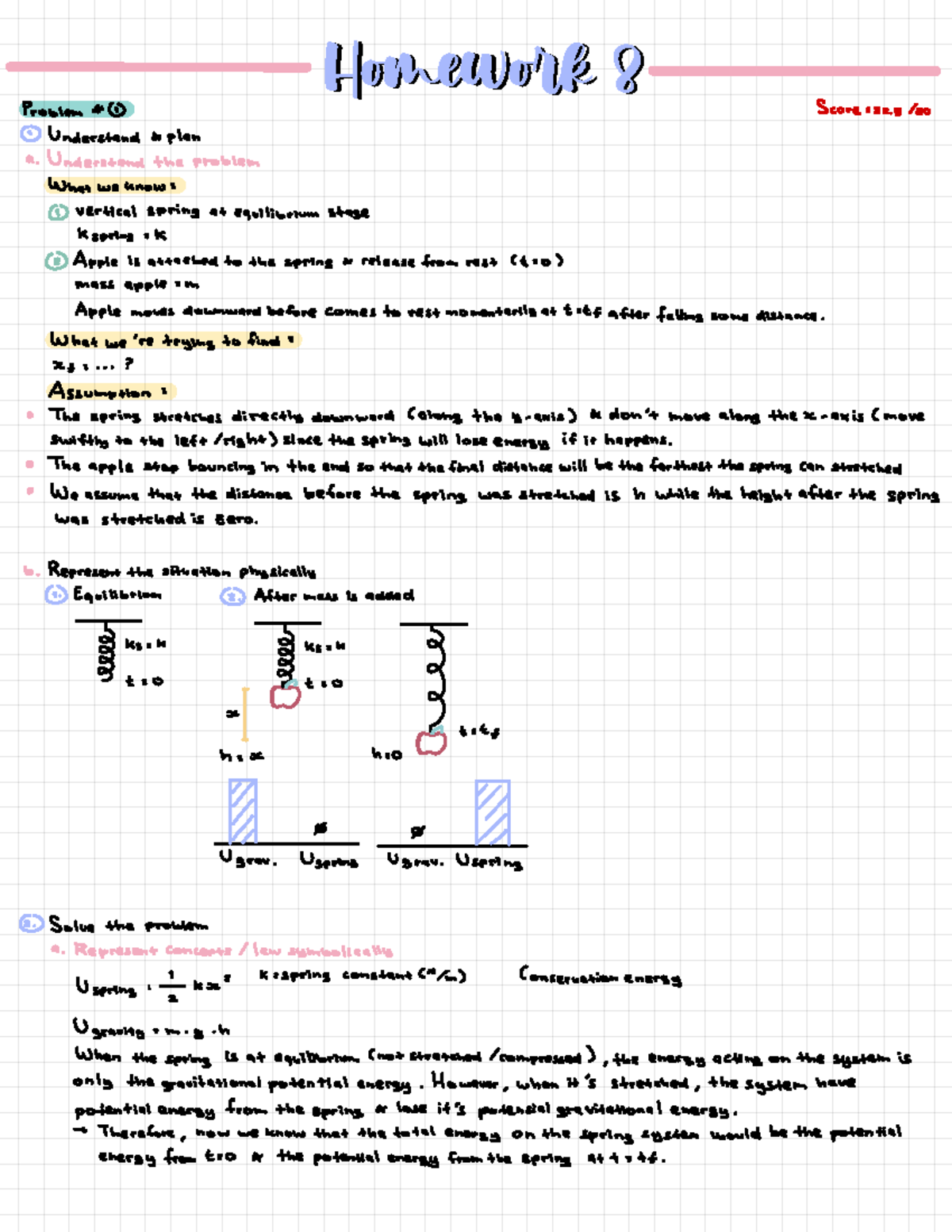 Homework 8 - Spring'22 Paul Emigh - Homework 8 Homework 8 Problem d Score: 22. 120 d Understand ...