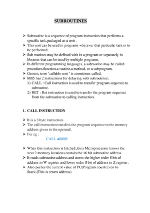 Lecture 1423722820 - Noted - Microprocessor and embedded system - KTU ...