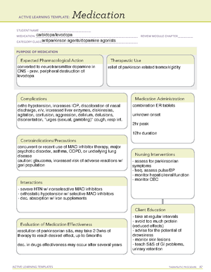 Med template - finasteride - ACTIVE LEARNING TEMPLATES THERAPEUTIC ...