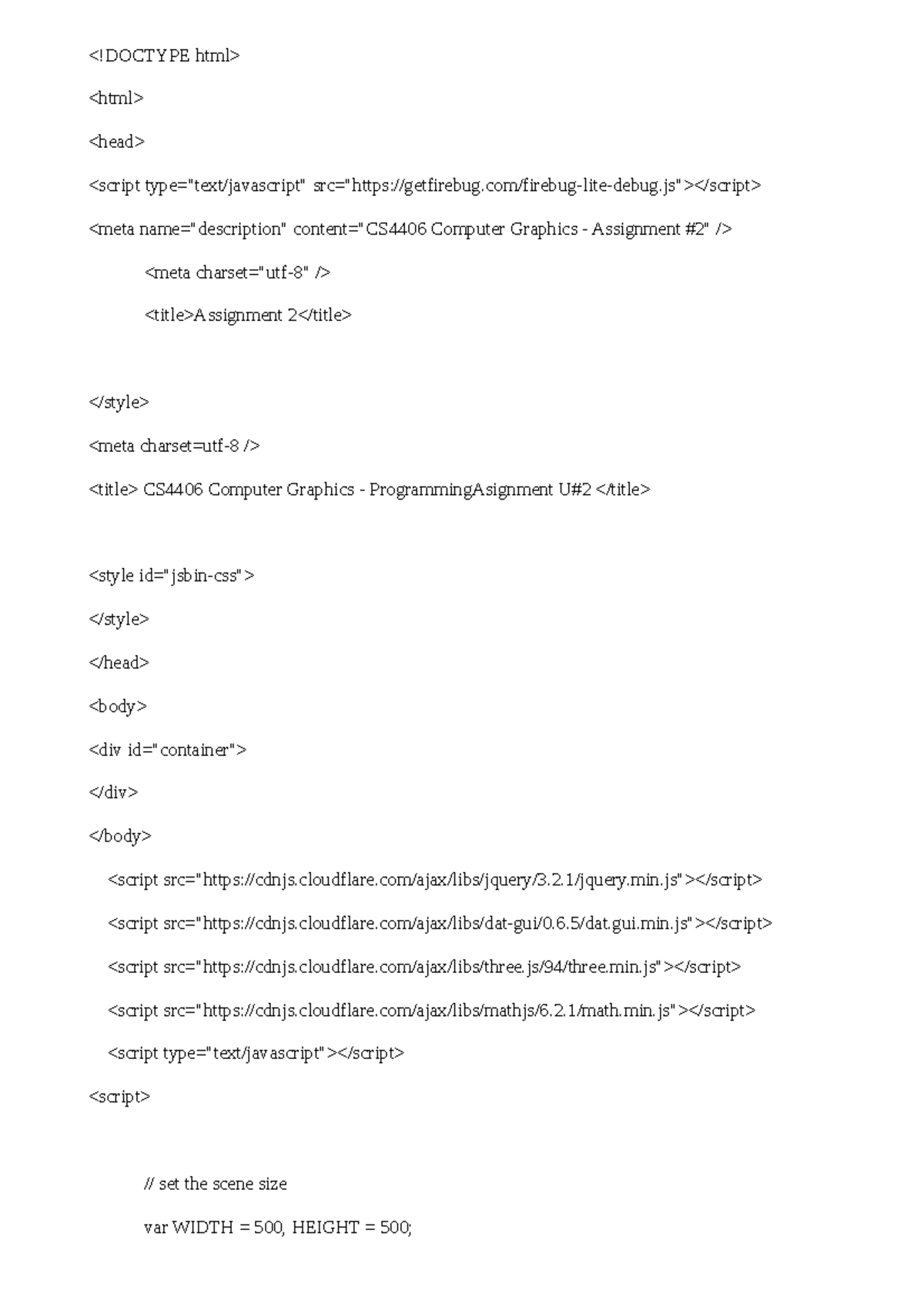 Programming Assignment Solution Files Unit 2
