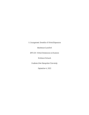 QSO 321 Module Eight Assignment - QSO 321 Module Eight Assignment ...