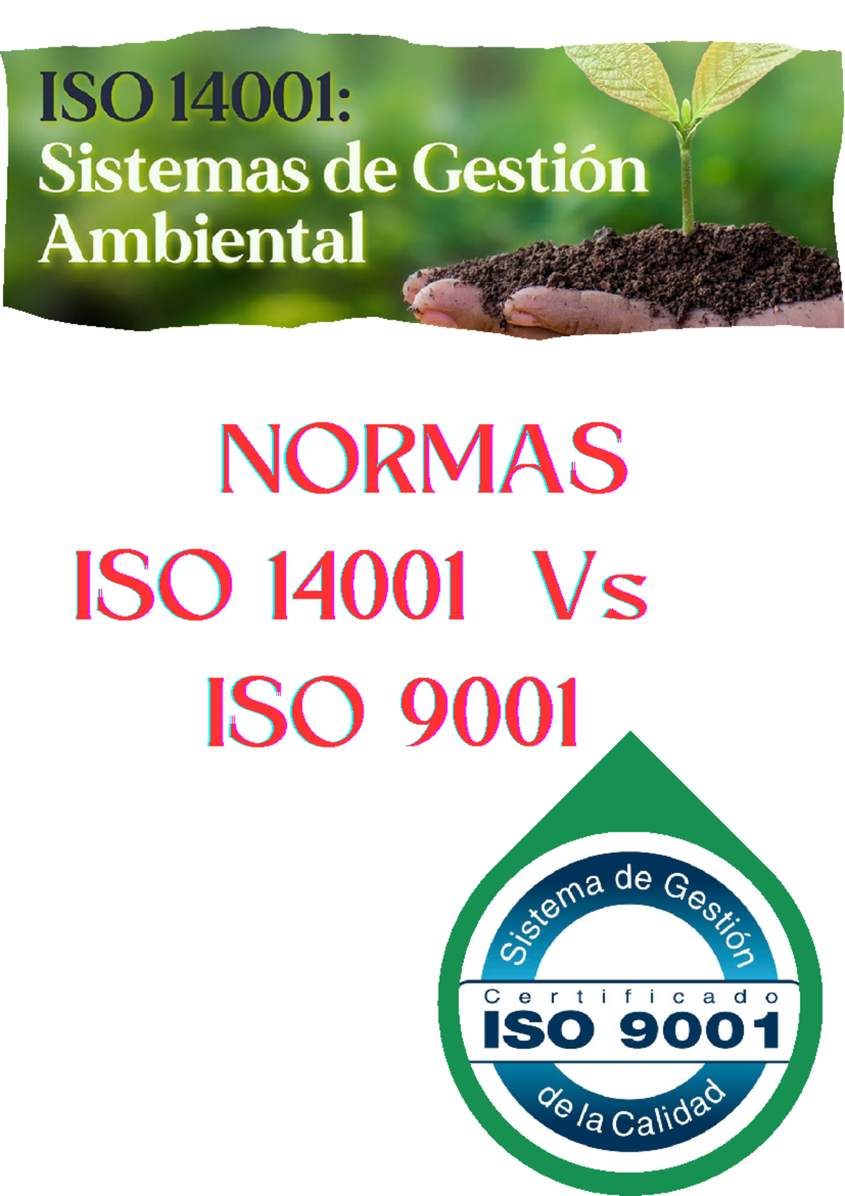 Norma ISO 14001 vs 9001 - NORMASNORMASNORMAS ISO 14001ISO 14001 ISO ...