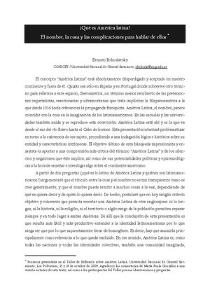 Resumen Bulmer Thomas- H. Americana - La historia económica de América ...