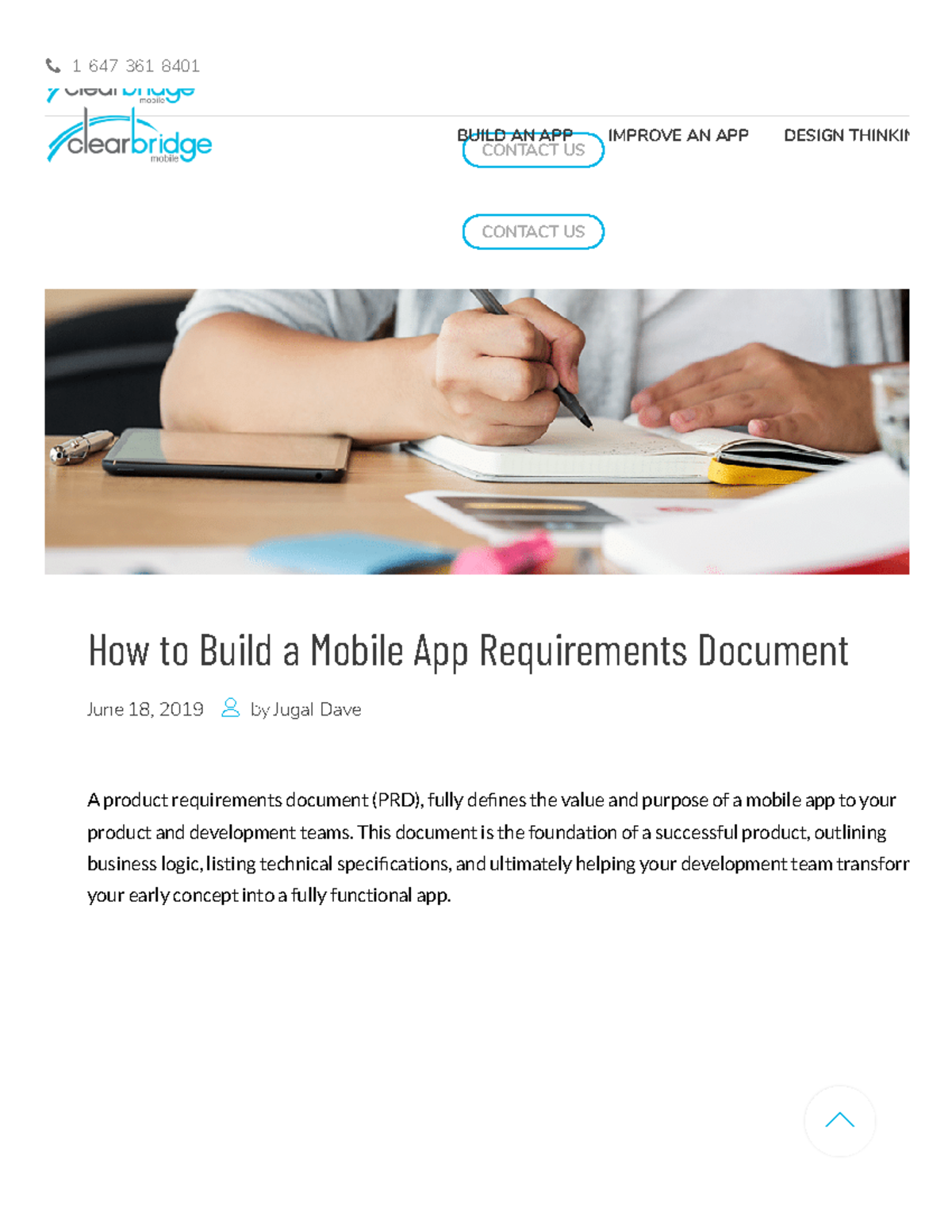How To Build A Mobile App Requirements Document (FREE Template) - How ...