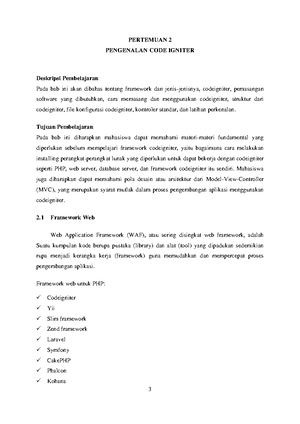 Modul Pemrograman Web II Bagian 5 Membuat Form Validasi Pada Codeigniter - PERTEMUAN 5 MEMBUAT ...