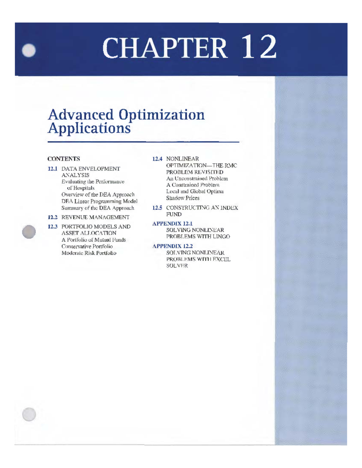 Ch12 - Lecture notes Module 6 - Quantitative methods - Studocu