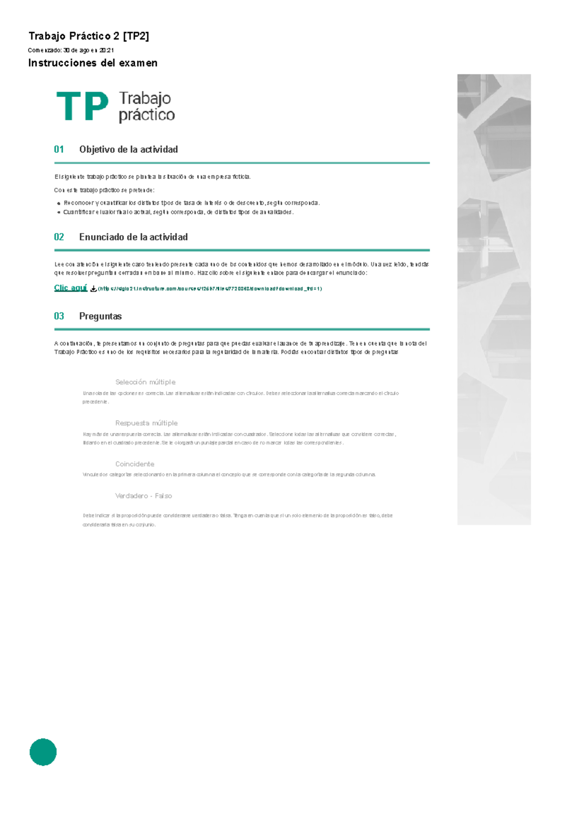 TODOS LOS TP DE ACF M1 Y M2 - ####### Trabajo Práctico 2 [TP2] Comenzado: 30 de ago en 20 ...