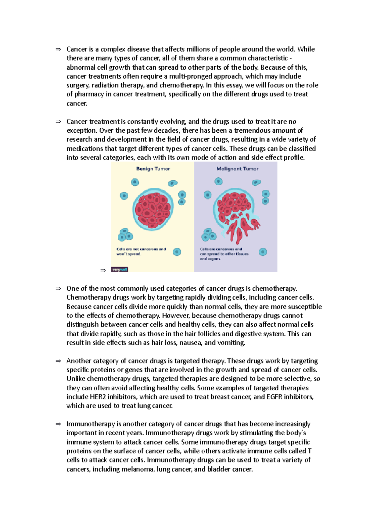 Cancer is a complex disease that affects millions of people around the ...