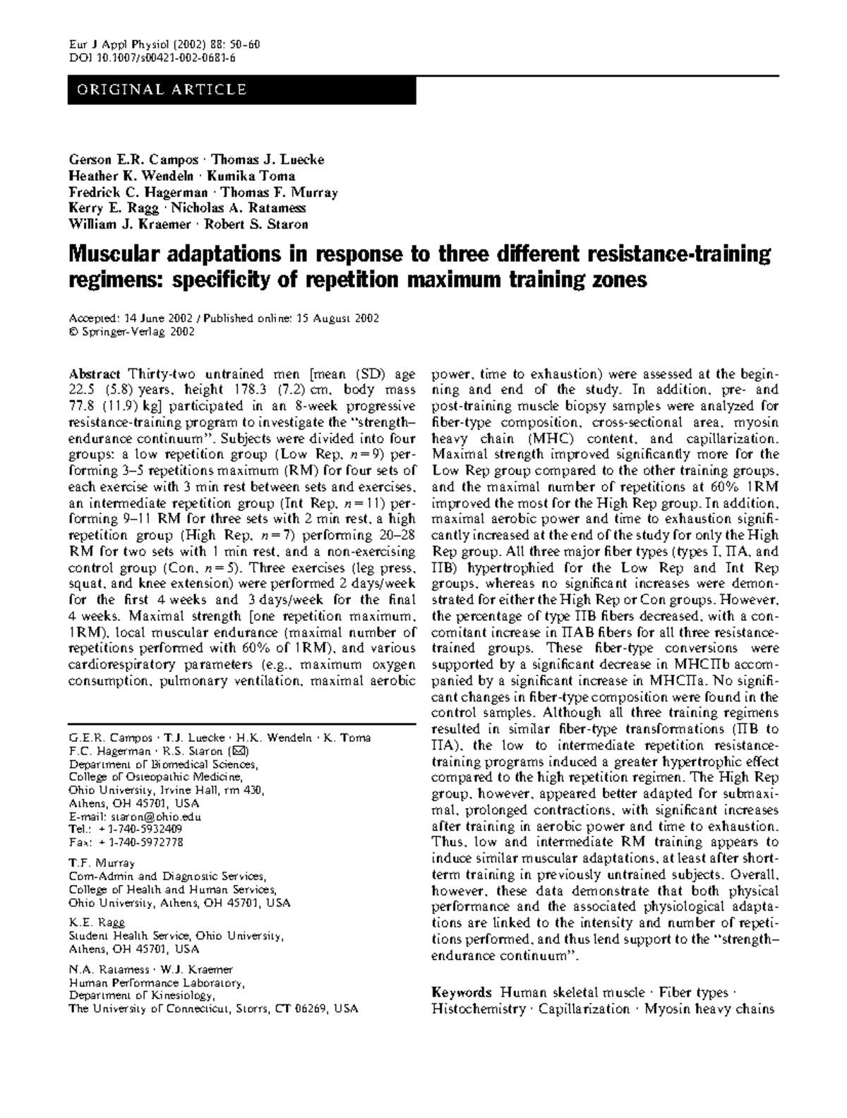 2002-Campos-EJAP - notes - O R I GI N A L A R T IC L E Gerson E. Campos ...