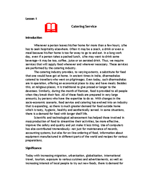 Menu Planning - Lesson 3 MEAL MANAGEMENT Meal management is the process ...