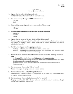 Lecture 4 Notes - IRAC - Lecture 4 IRAC PART 1 – THE IRAC WHAT IS AN ...