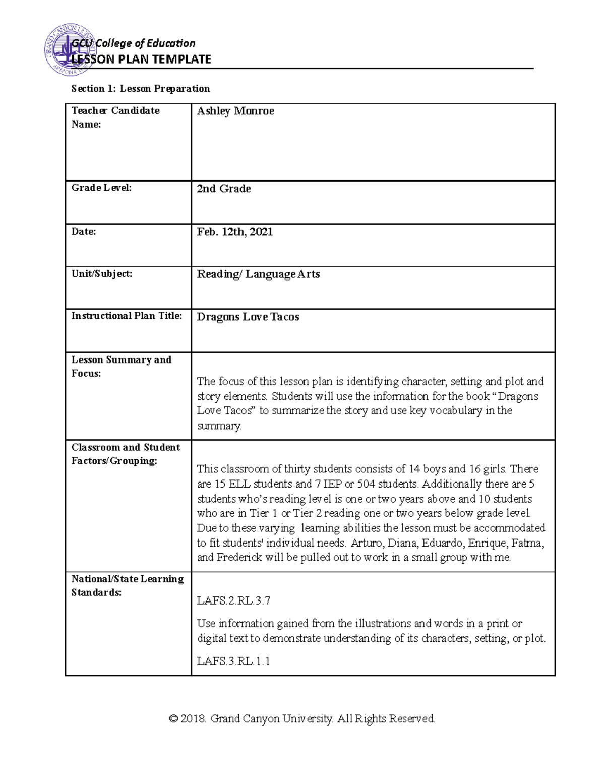ELM-210-D-T2-Lesson-Example-New - LESSON PLAN TEMPLATE Section 1 ...