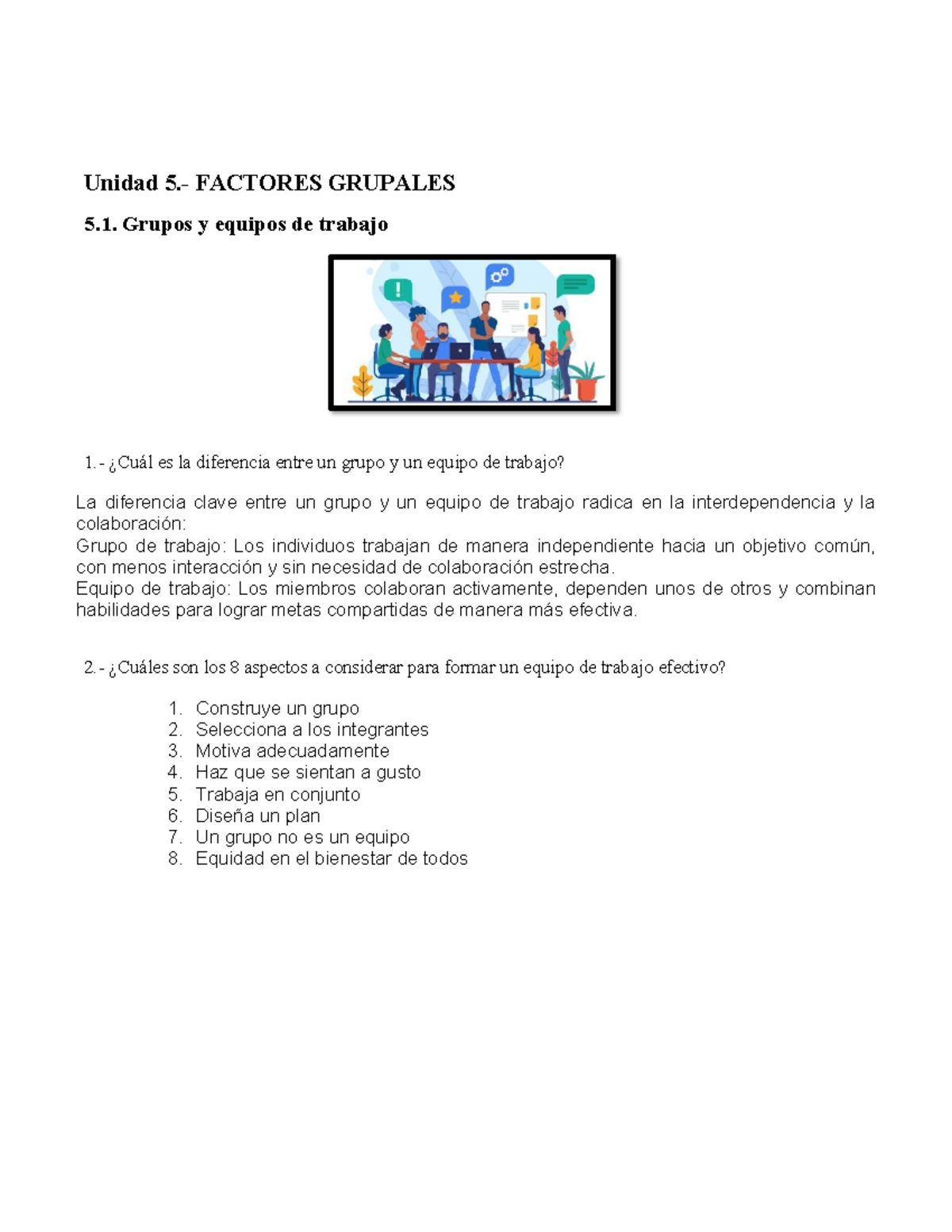 Recurso 18 - EAAAAA - Unidad 5 .- FACTORES GRUPALES 5 .1. Grupos y ...