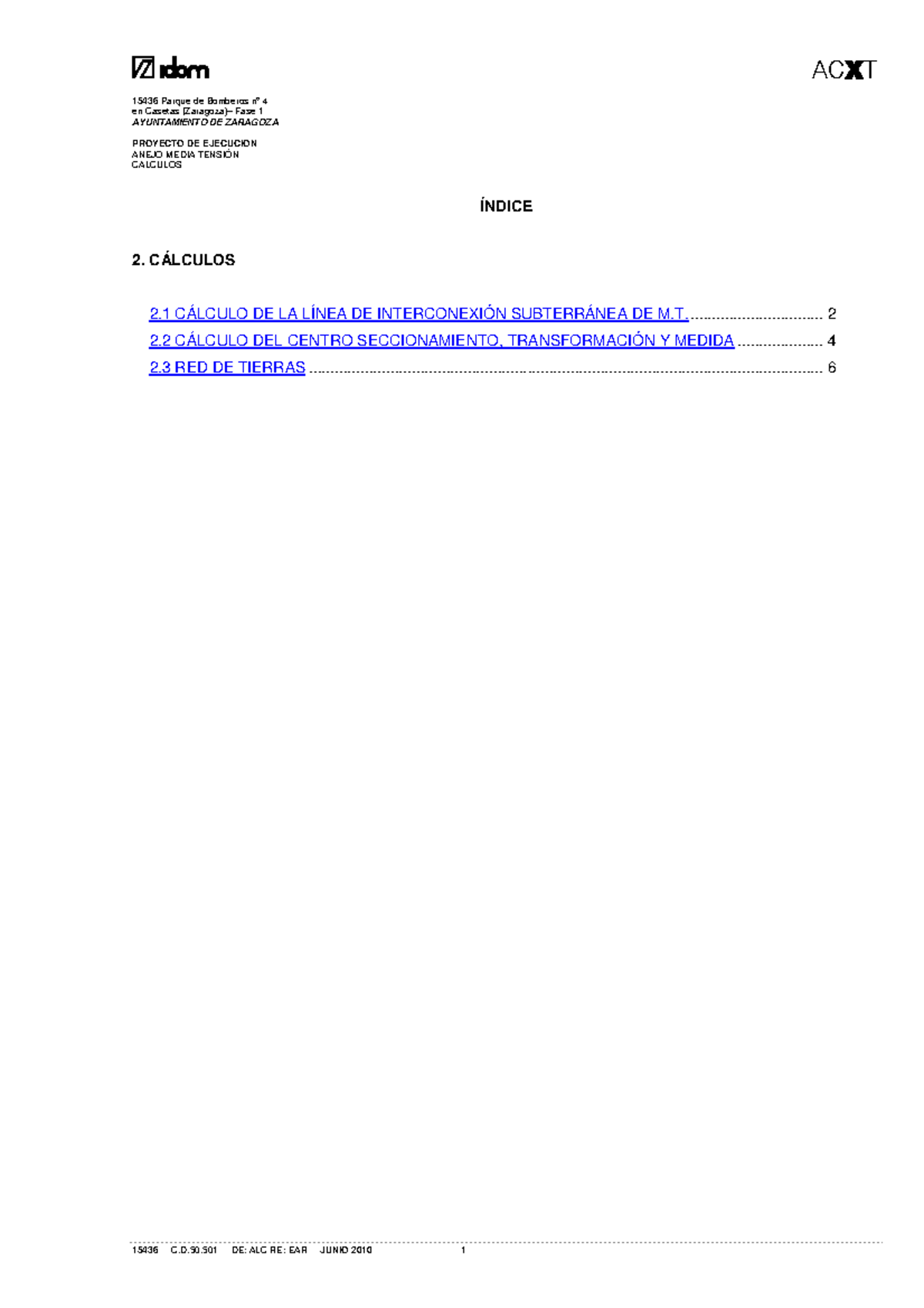 15436 Calculos MT - calculo de parque de bomberos - 15436 en Casetas ...