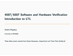 Lecture 12 Labelled Transition System - Formal Methods - Studocu