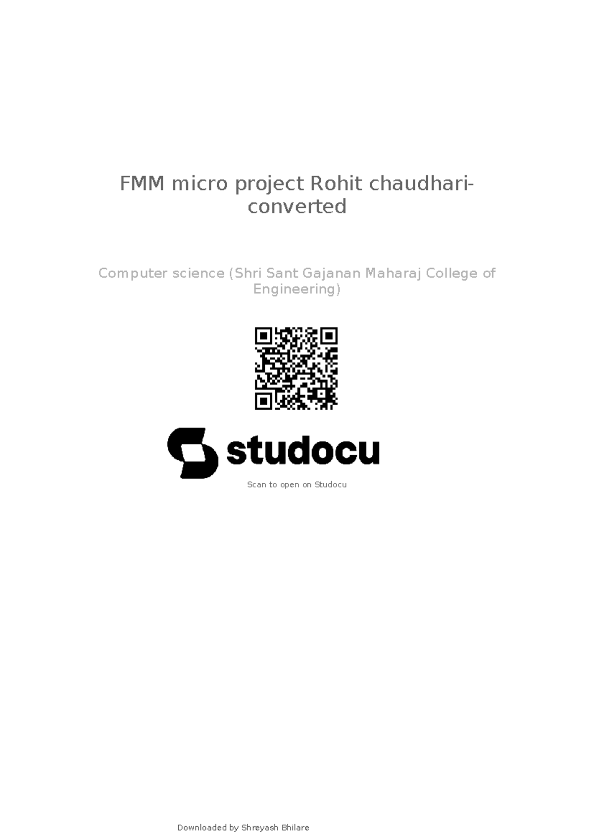 Fmm micro project rohit chaudhari converted - FMM micro project Rohit chaudhari- converted ...