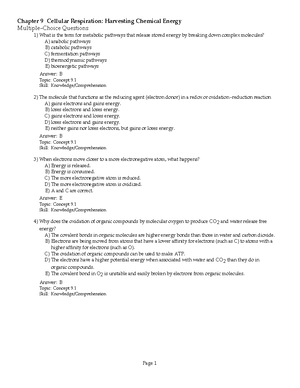 Ch12 - Chapter 12 The Cell Cycle Multiple-Choice Questions The ...
