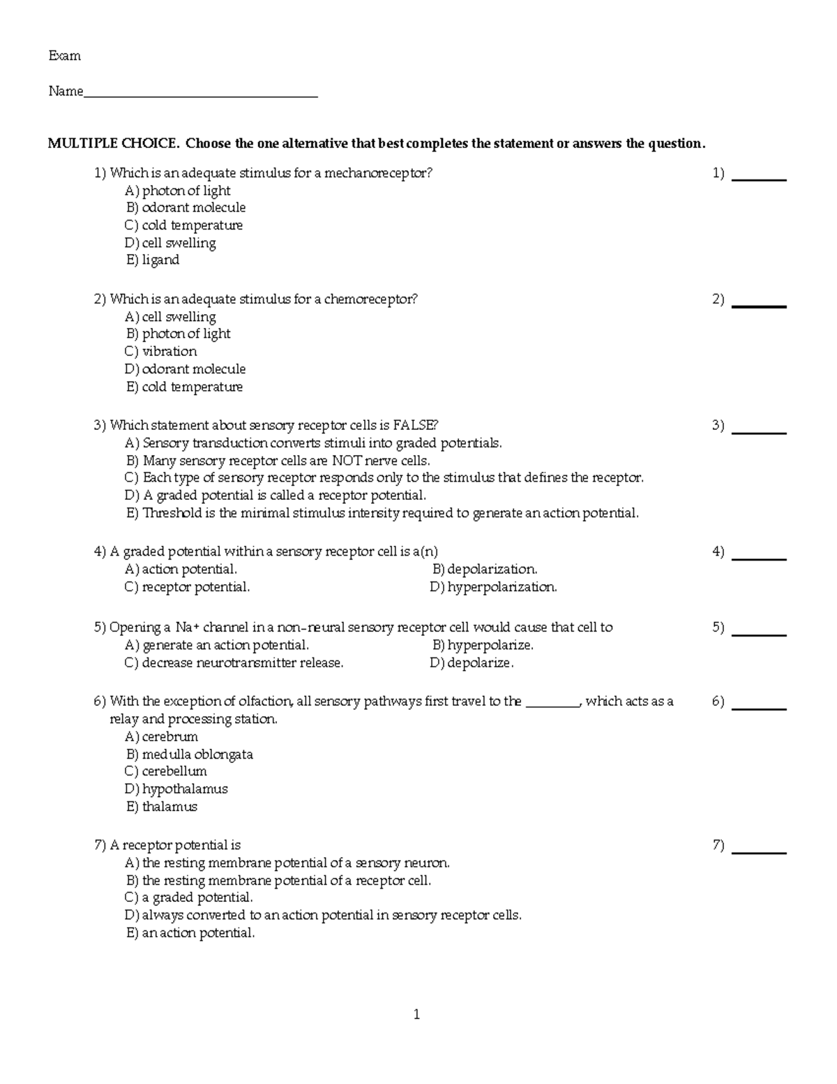 Untitled 10 - Practice your skills on the test - Exam Name
